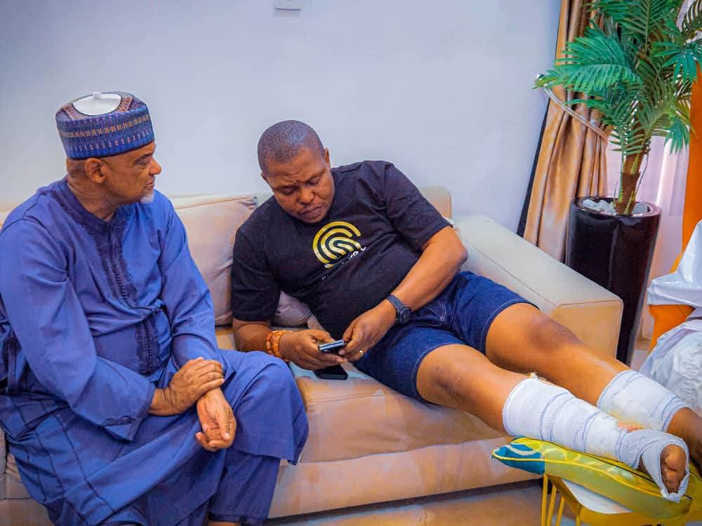 Damagum, Bala Muhammed Visit Shot Anambra PDP Guber Candidate ...